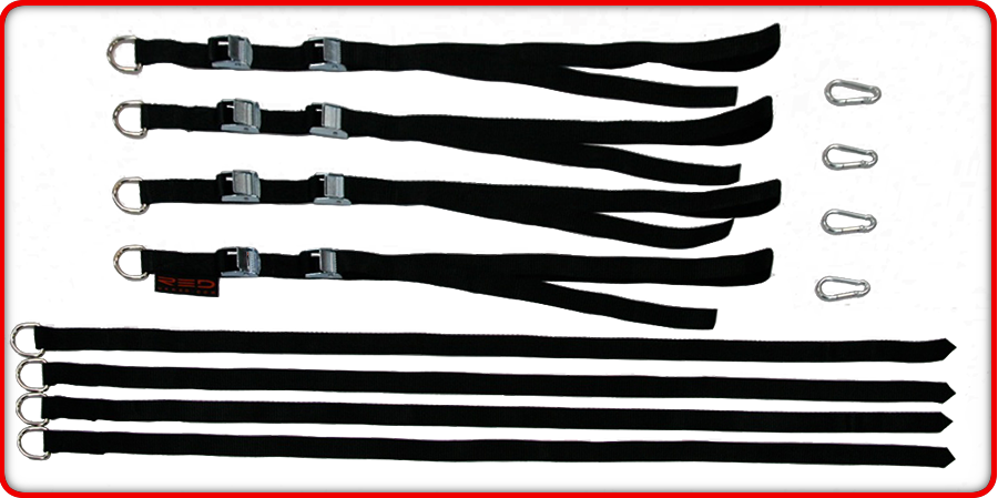 The RED Multipurpose Strap Set - highly adaptable, stylish suspension ...