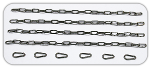 The RED Zinc Plated Chain Set - the economic option for suspending your ...
